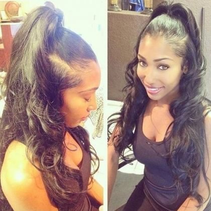15 Casual Wavy Ponytail Hairstyles