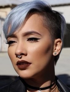 Top 15 Colorful Pixie Cuts