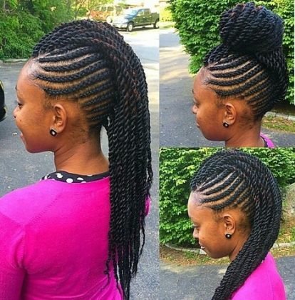 15 Stunning Kinky Twists Hairstyles